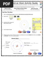 Build An Atom Worksheet PhET | PDF | Atoms | Proton