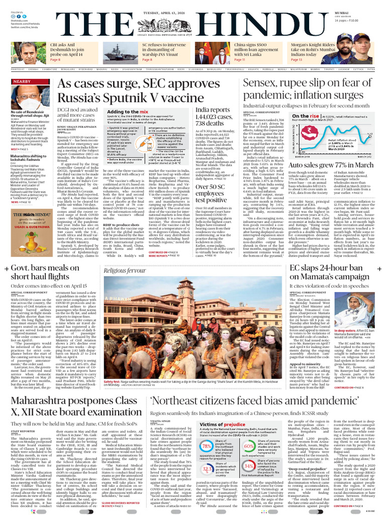 13 04 2021 Mumbai TH Uxz | PDF