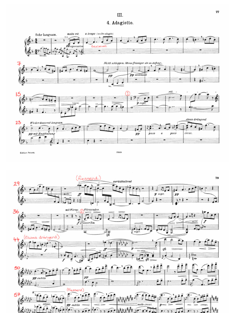 Mahler - Symphony No 5 (Primo) | PDF