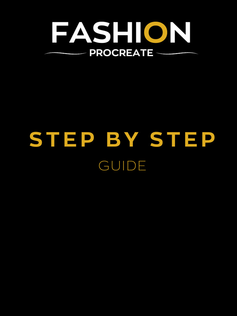 Procreate 5 Fashion Guide PDF | PDF