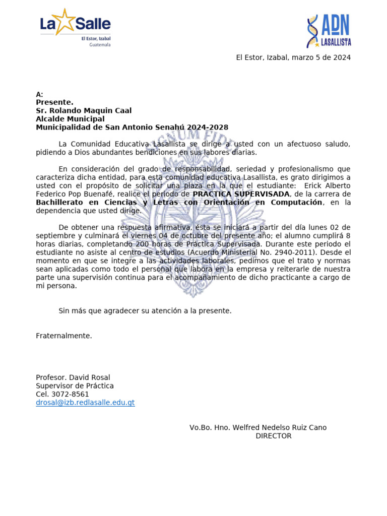 Erick Alberto Federico Pop Buenafé - 2 | PDF