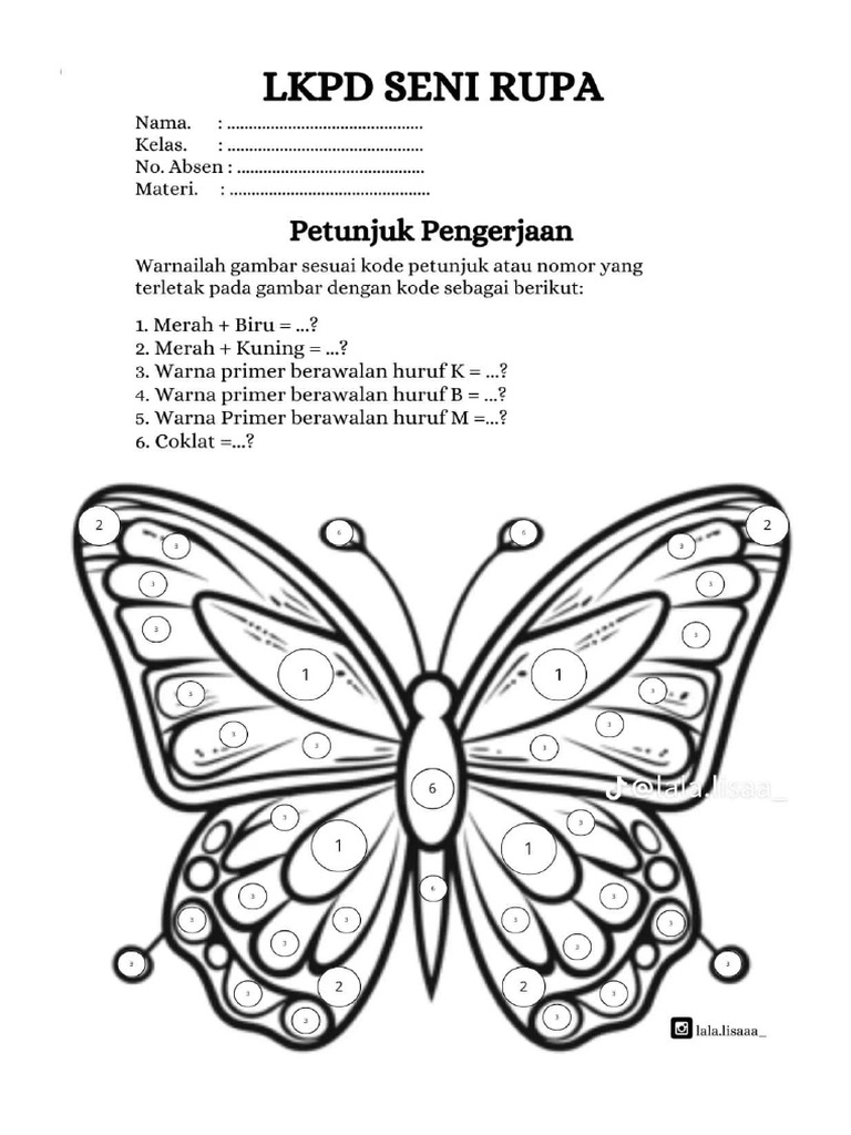 LKPD Seni Rupa KLS 3 | PDF