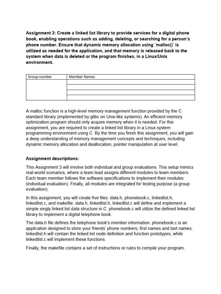 Assignment Three 1 Pdf Pointer Computer Programming Computer