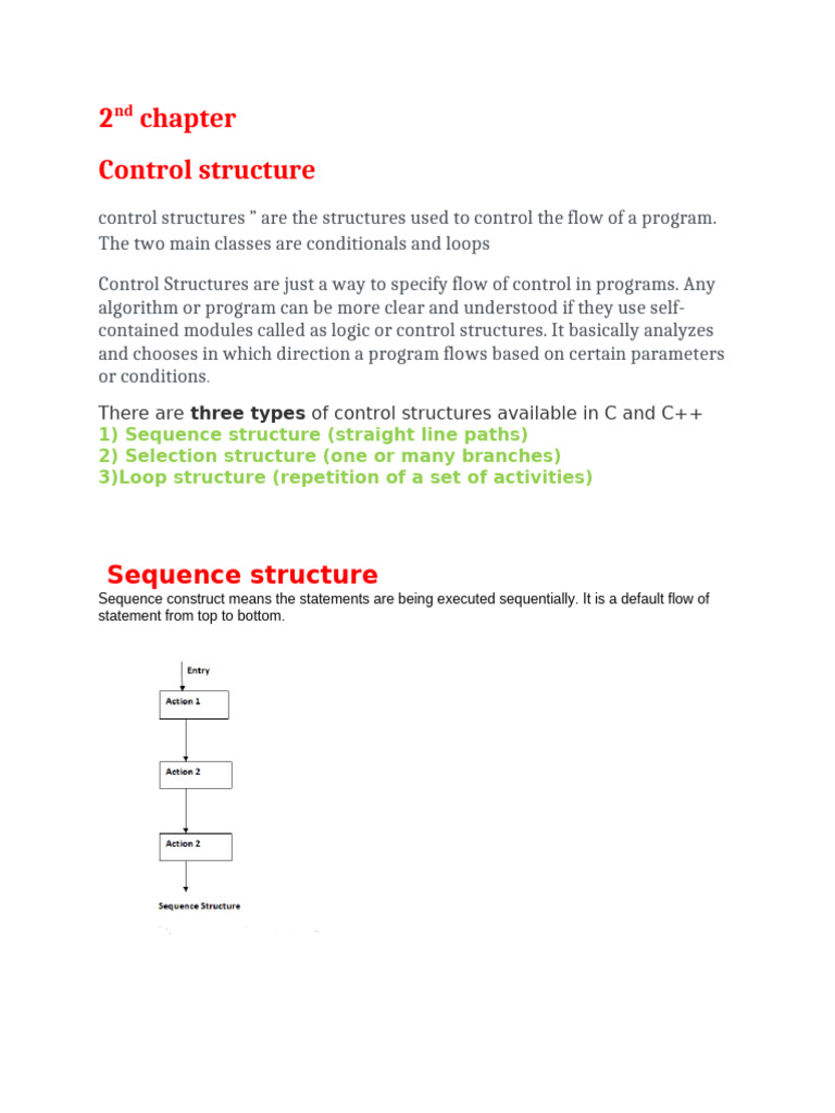 CP Chapter 2 | PDF | Control Flow | Computer Programming CP Chapter 2 | PDF | Control Flow | Computer Programming
