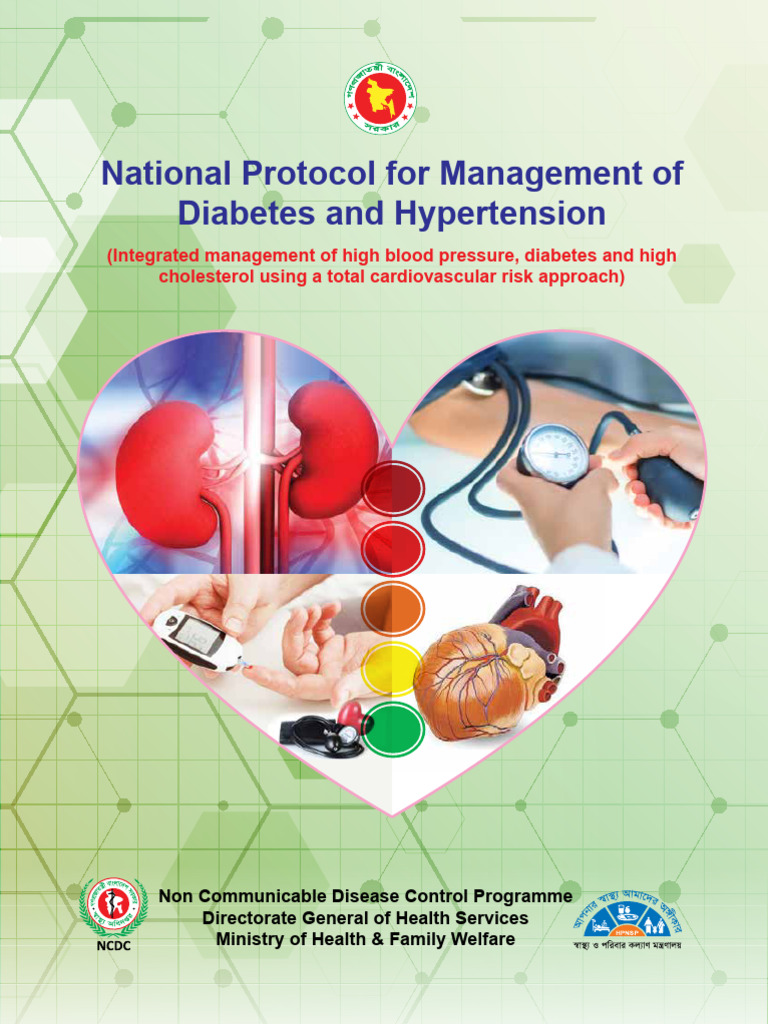 National Protocol For Management | PDF | Hypertension | Diabetes