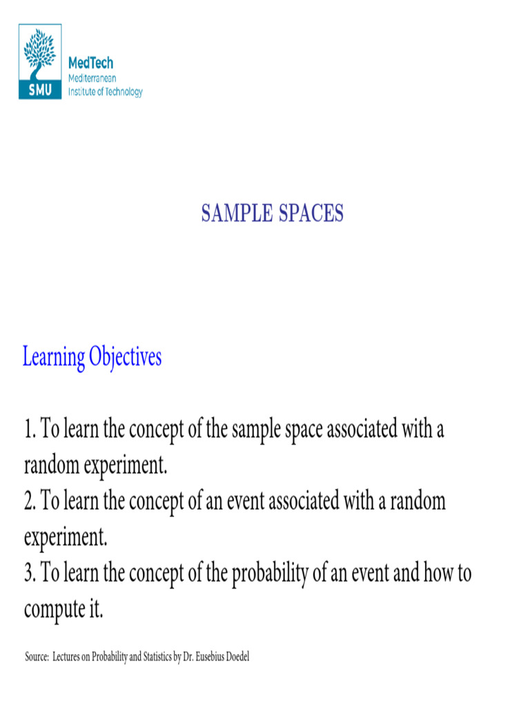 Sample Space S21 | PDF | Probability | Probability Theory