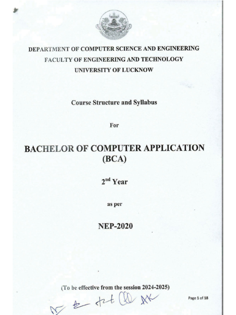 Bca Nep 3rd Sem Syllabus | PDF | Demand | Monopoly