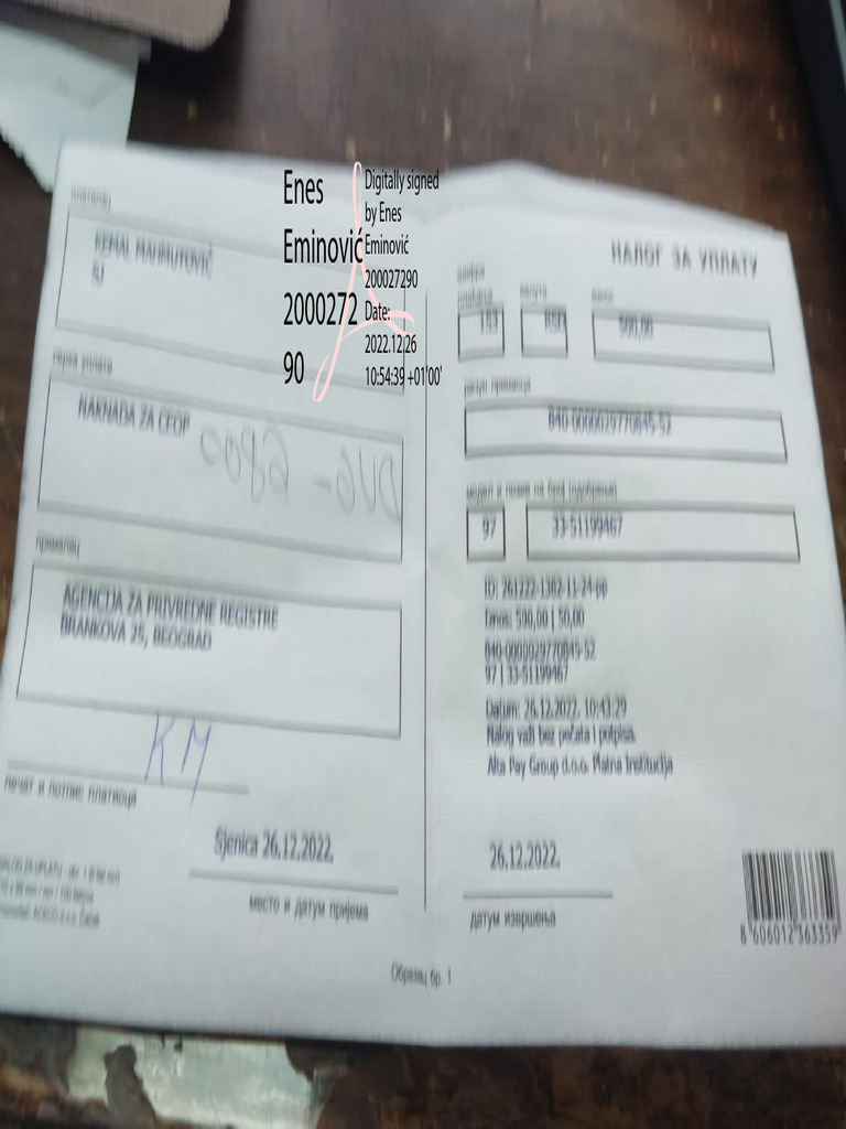 Prijava Radova 500 | PDF