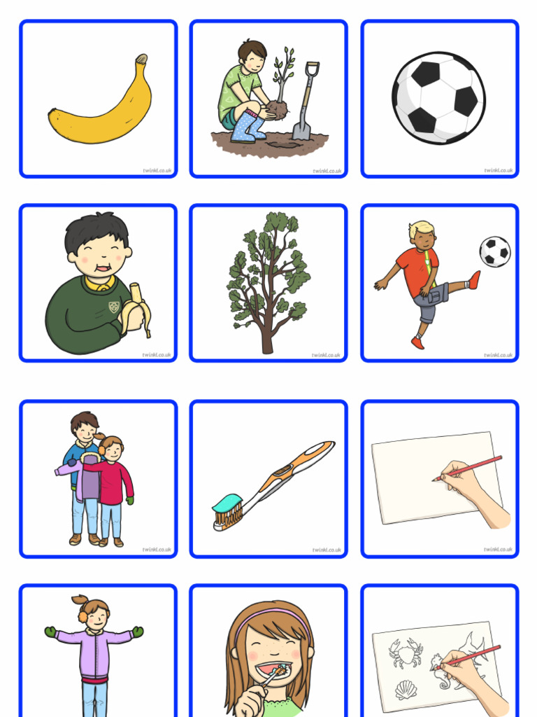2-Step-Sequencing-Cards For ABA | PDF