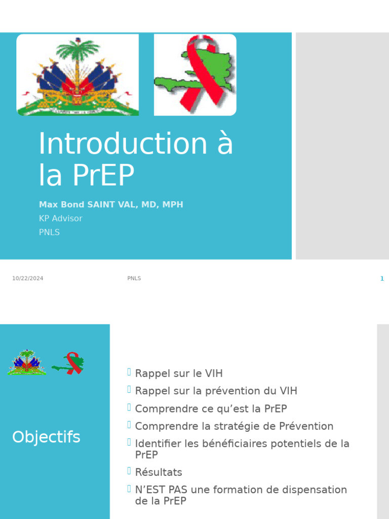 Introduction à la PrEP et VIH | PDF | VIH | SIDA