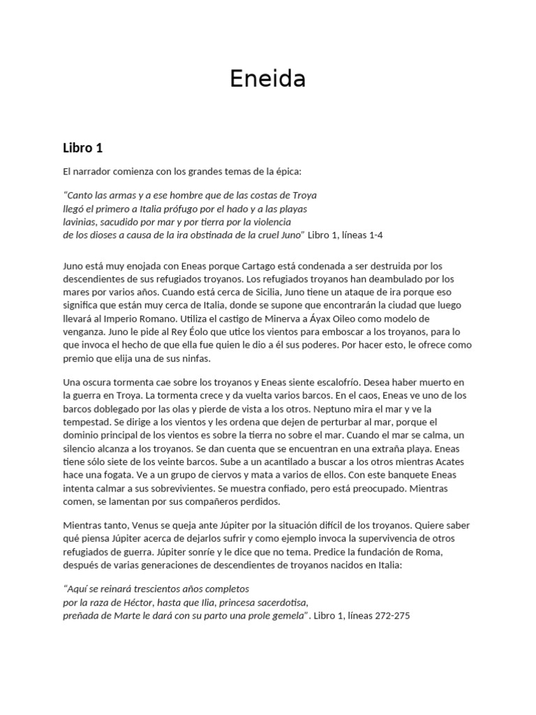 Eneida | PDF | Eneas | Eneida