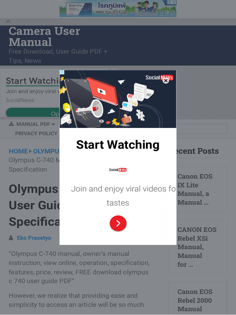 Camera User Manual & Tips | PDF | Pixel | Image Resolution
