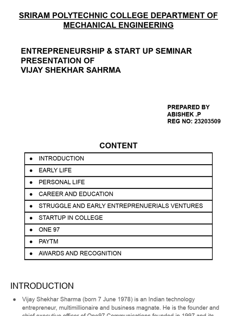 ES PPT -1 | PDF | Business