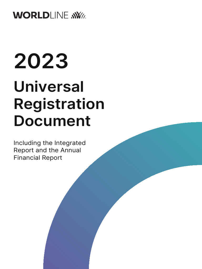 worldline-urd-2023-en | PDF | Corporate Social Responsibility | Economies