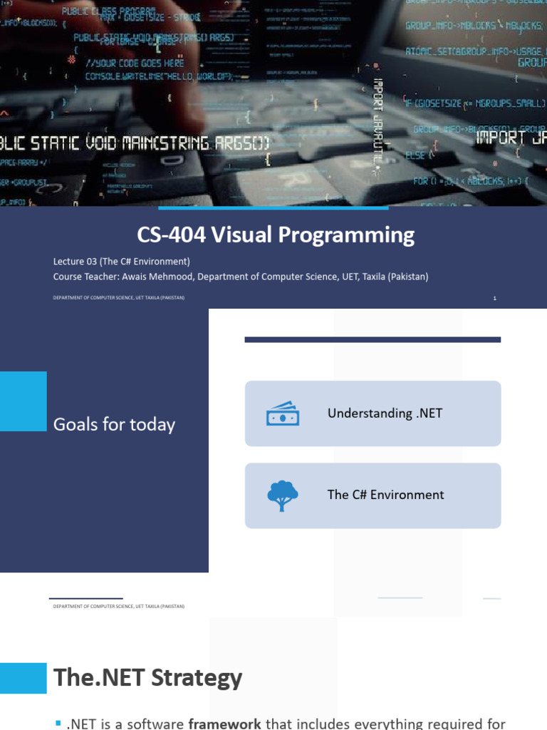 Lecture 03 04 C Env And Overview Pdf Component Object Model C 0044