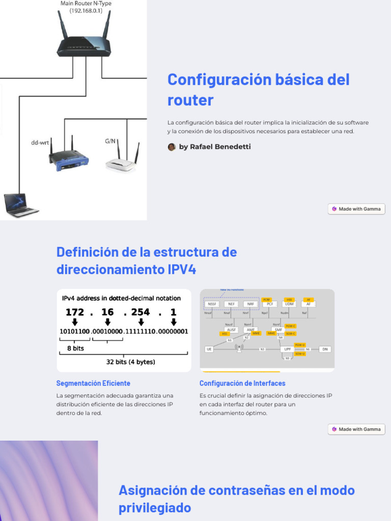 Guía de Configuración de Routers | PDF | Enrutador (Computación) | Calidad de servicio