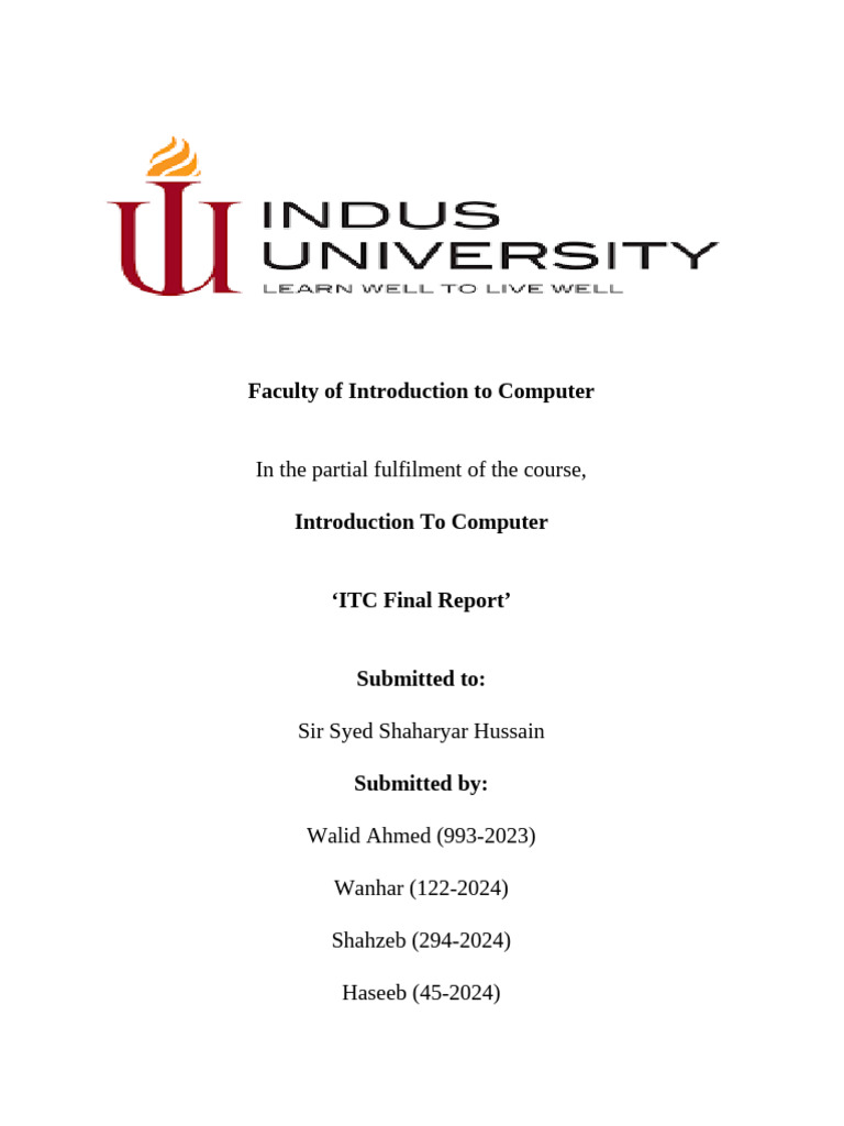 ITC Final Report | PDF | Recycling | Marketing