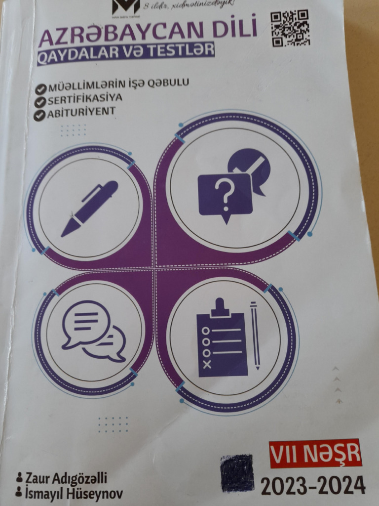 Azərbaycan Dili MHM 2024 | PDF