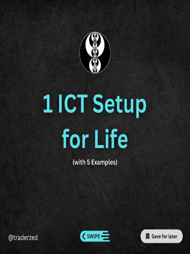 1 ICT Setup For Life by Trader Zed | PDF