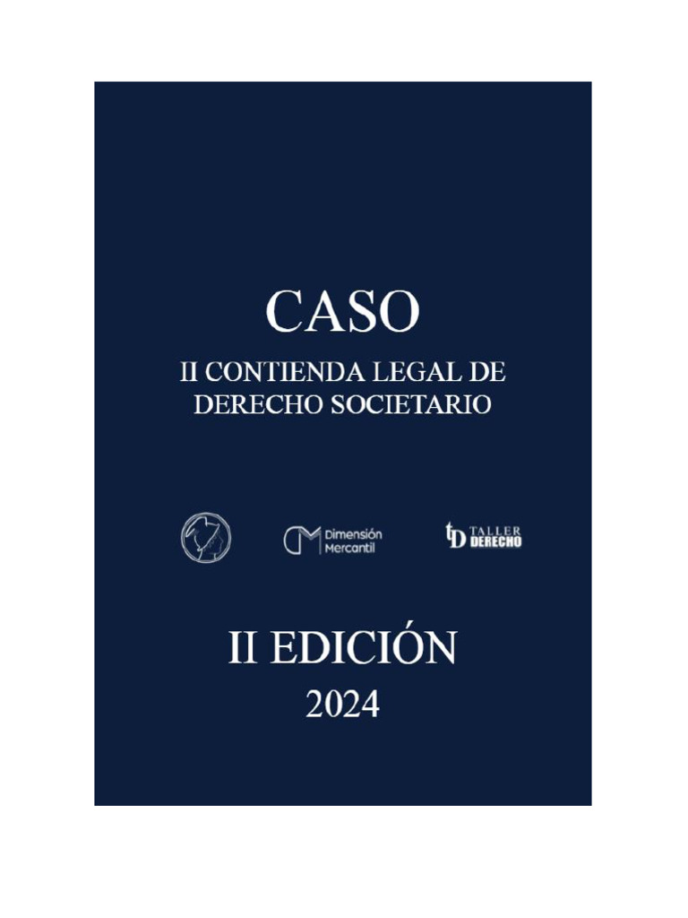 Caso Contienda Legal 2024 | PDF