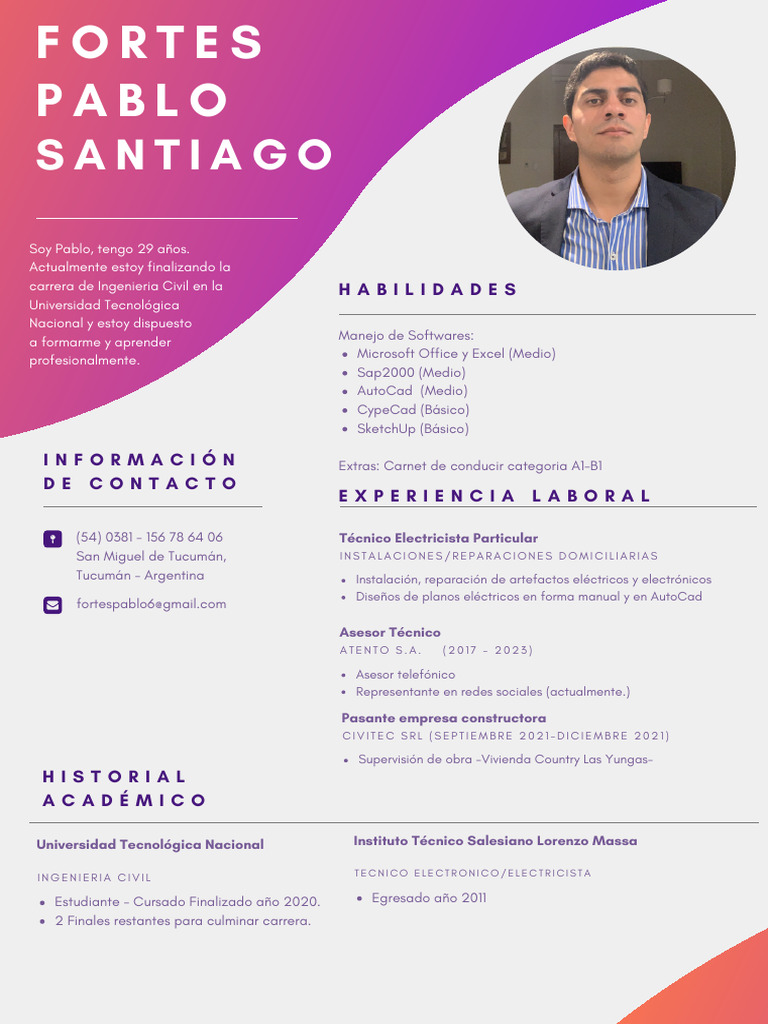 Fortes Pablo CV | PDF