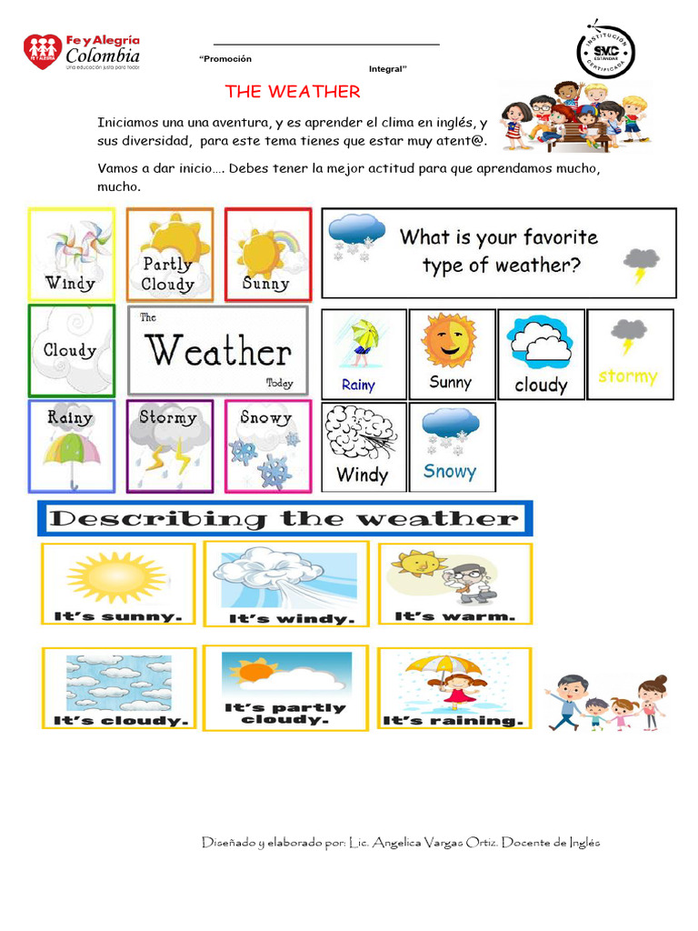 The Weather Grado 3 | PDF