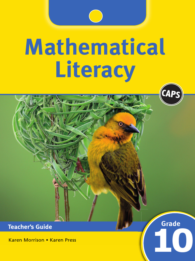 Study Master Mathematical Literacy Grade 10 Teacher S Guide | PDF ...