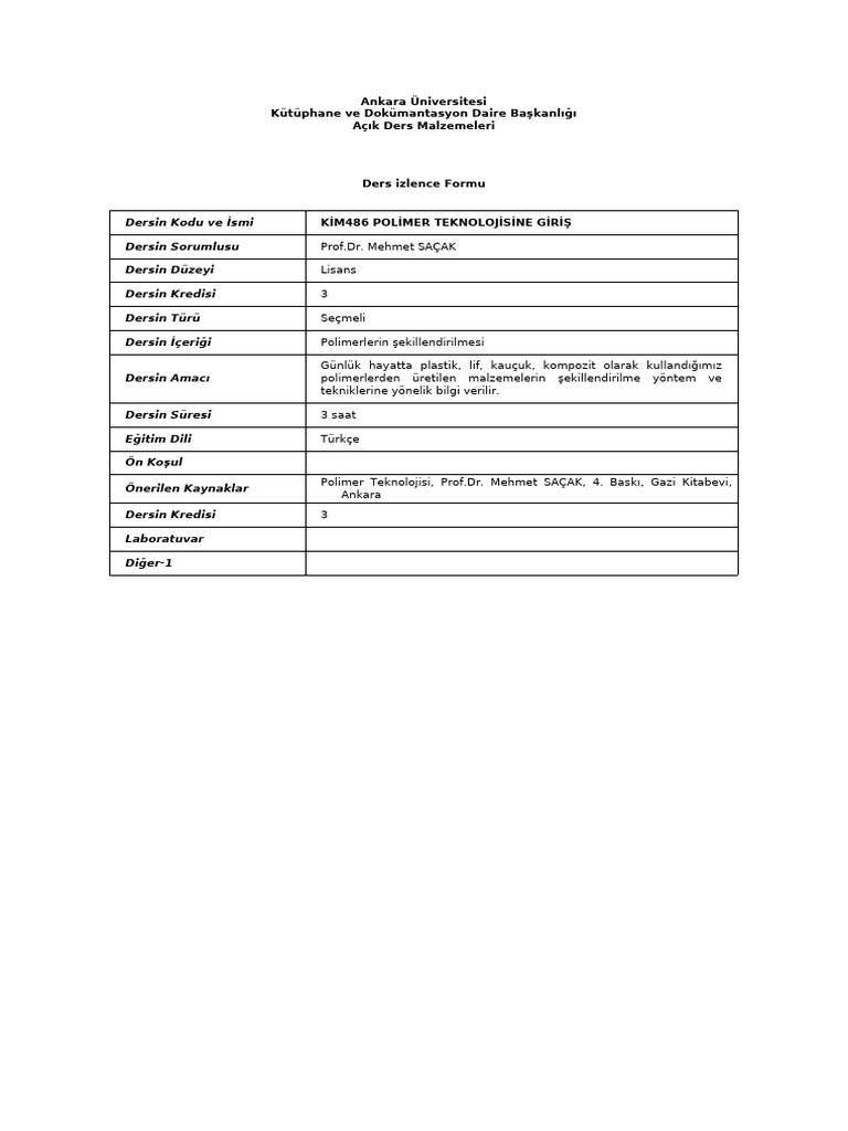 KİM486 İzlence | PDF