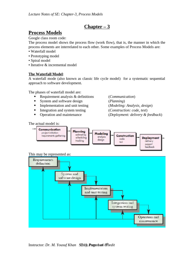 Chap-3-Process Model | PDF | Software Prototyping | Software Development Process