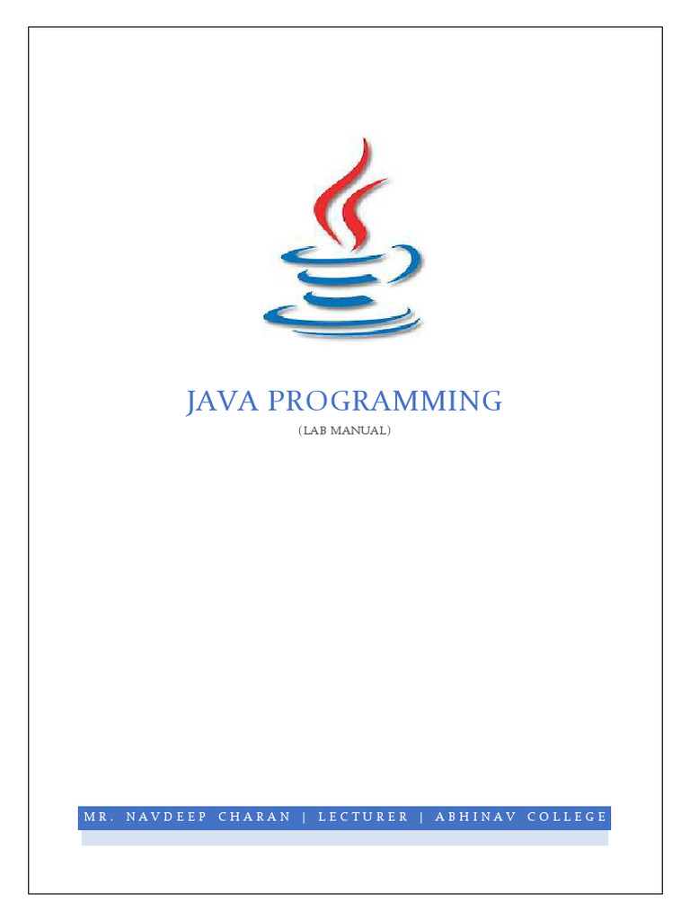 Java Programmes | PDF | Integer (Computer Science) | Computer Science Java Programmes | PDF | Integer (Computer Science) | Computer Science