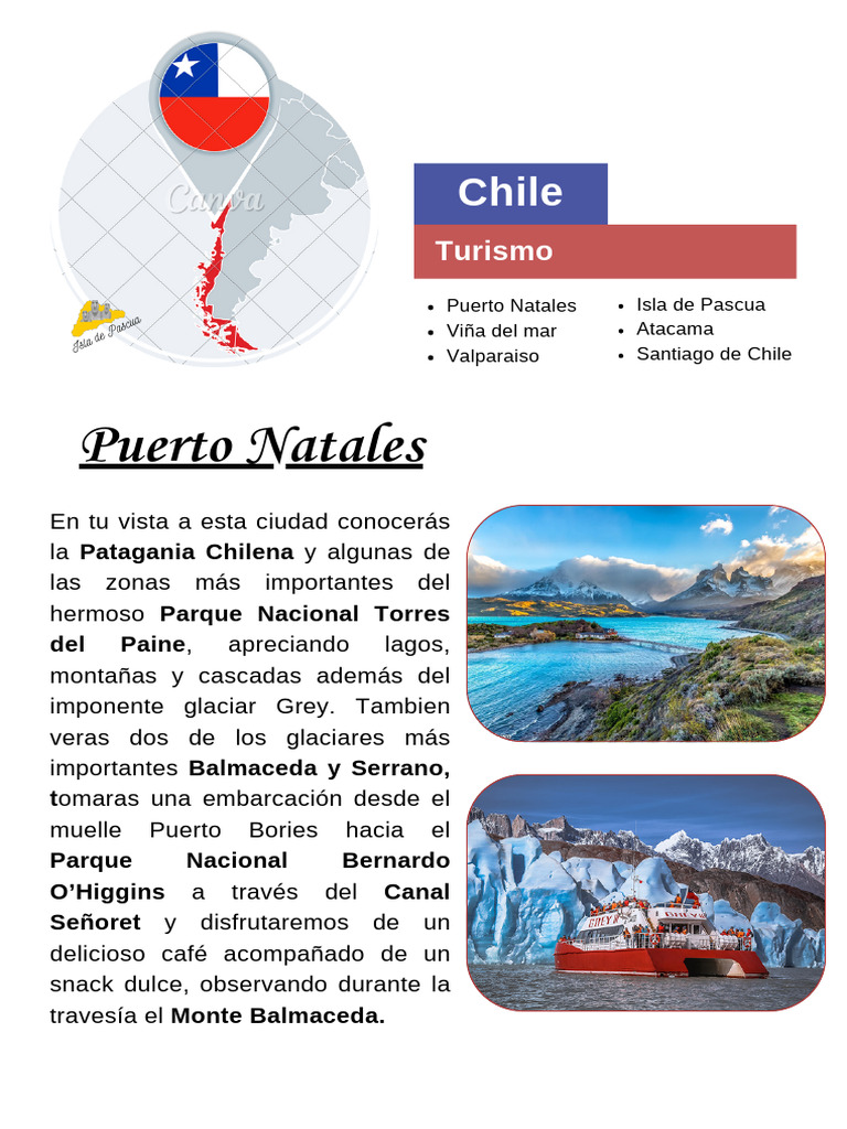 Turismo en Isla de Pascua y Chile | PDF | Chile | Santiago
