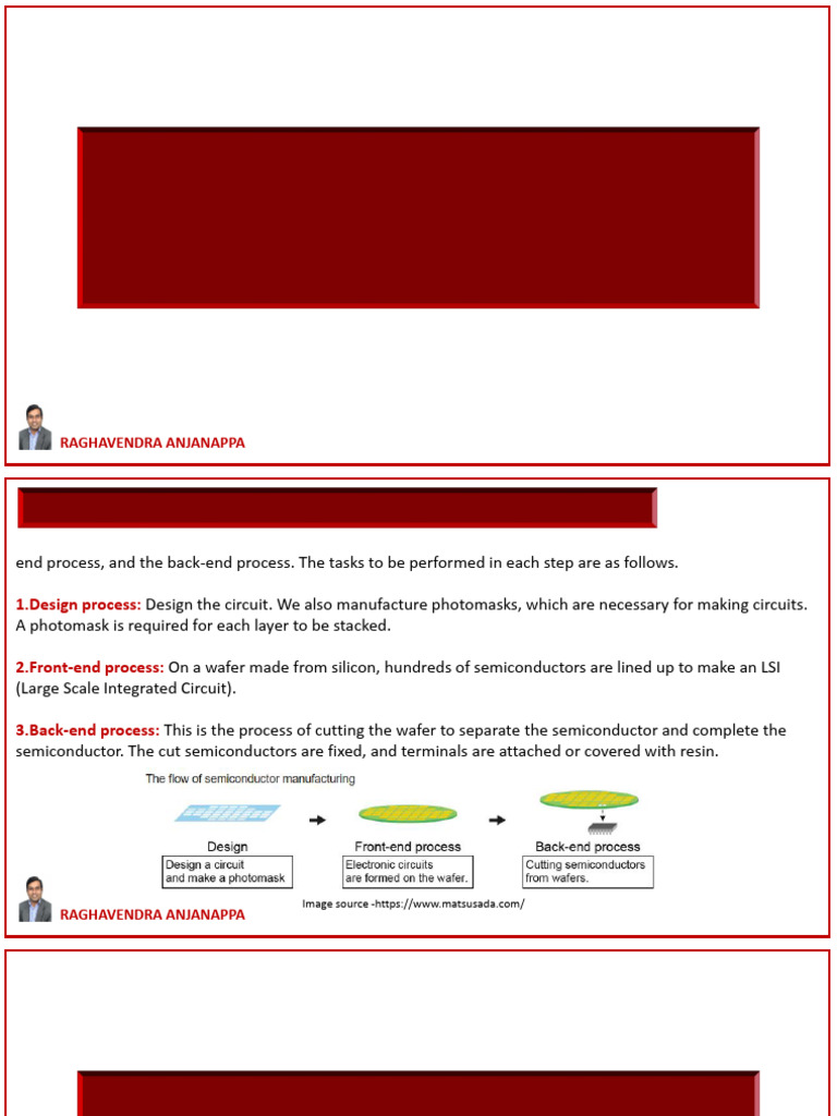 Semiconductor Manufacturing Process | PDF | Semiconductor Device ...