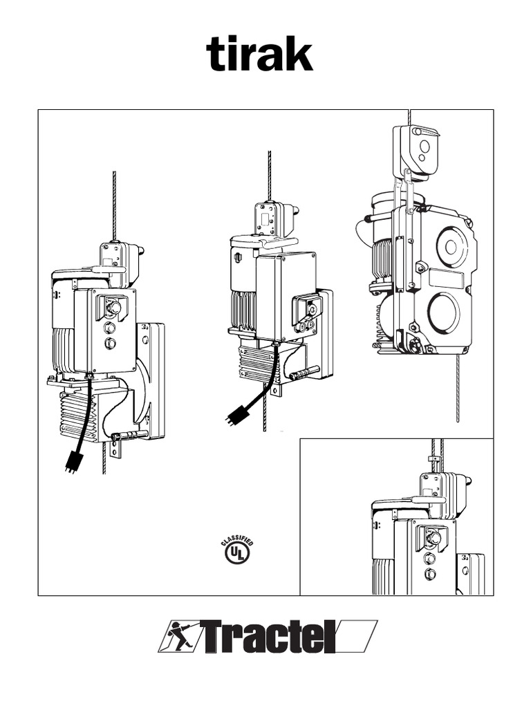 Tirak Scaffolding Hoist Instruction Manual | PDF | Fuse (Electrical ...