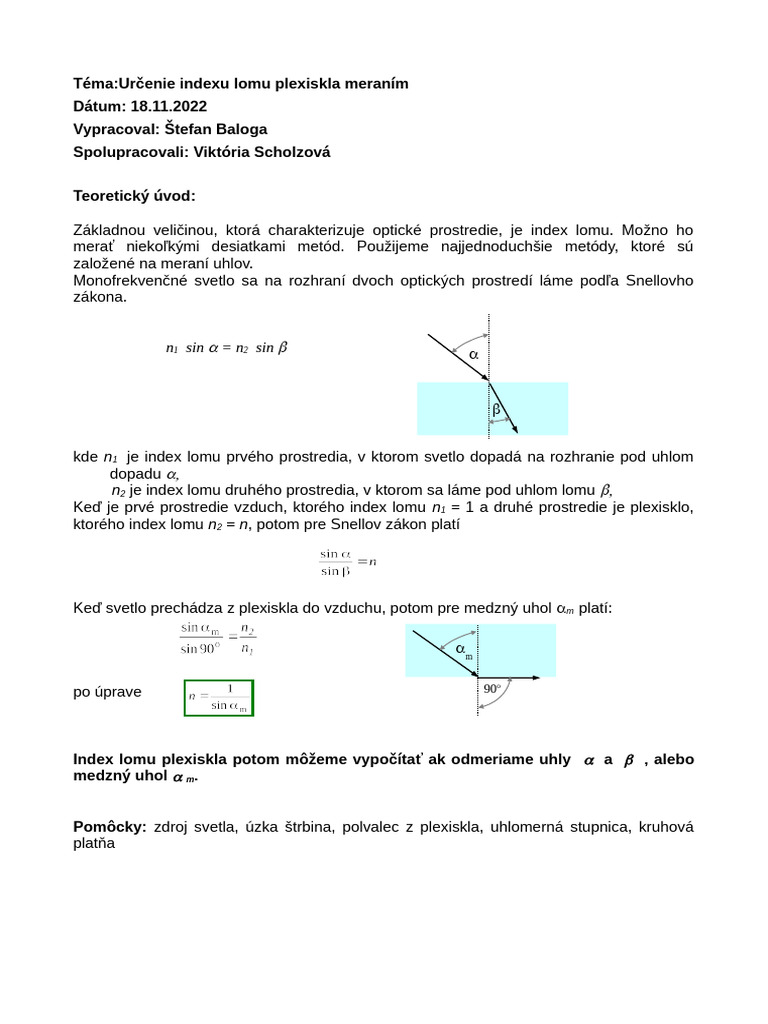 Protokol Index Lomu | PDF