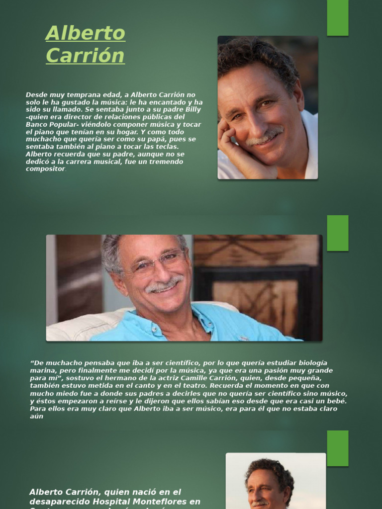 Historia Musical de Alberto Carrión | PDF