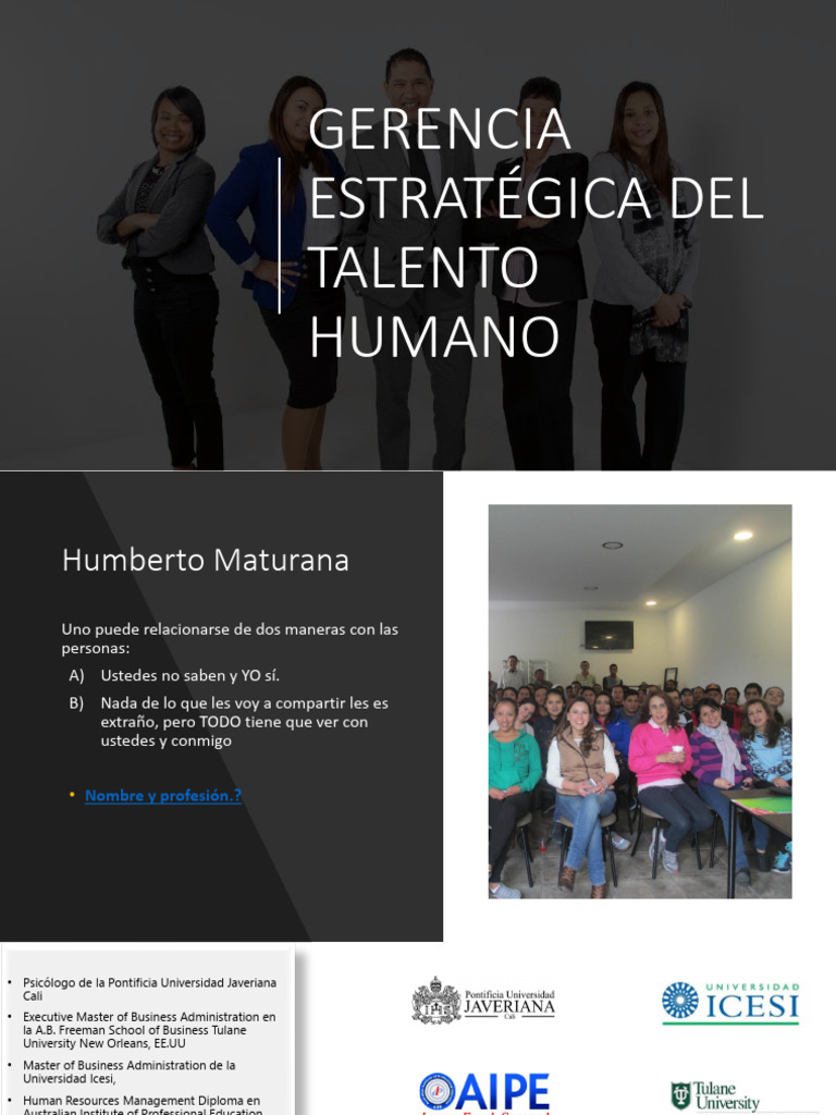 Sesión 01 Gcia Integración Estratégica | PDF | Gestión de recursos humanos | Planificación