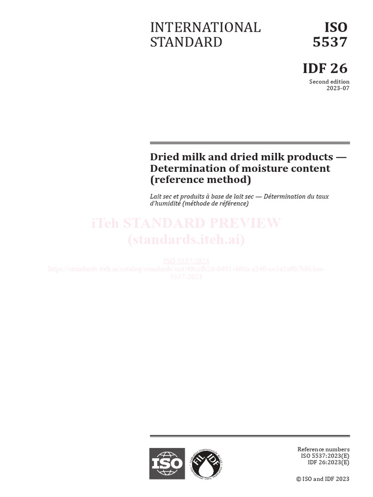 ISO-5537-2023 | PDF | International Organization For Standardization