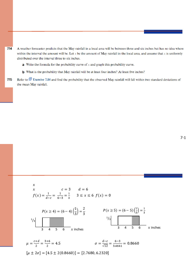 Lecture 2 Fall 2023 | PDF | Normal Distribution | Mean