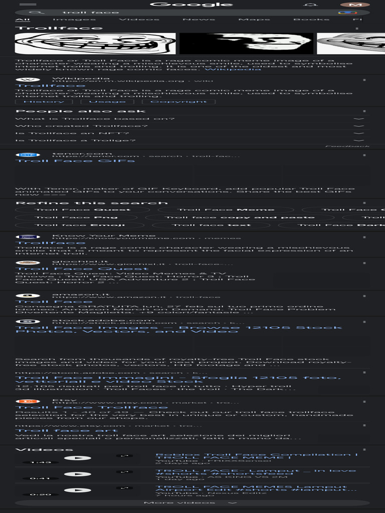 Troll Face - Google Search | PDF | Cultural Trends | Popular Culture ...