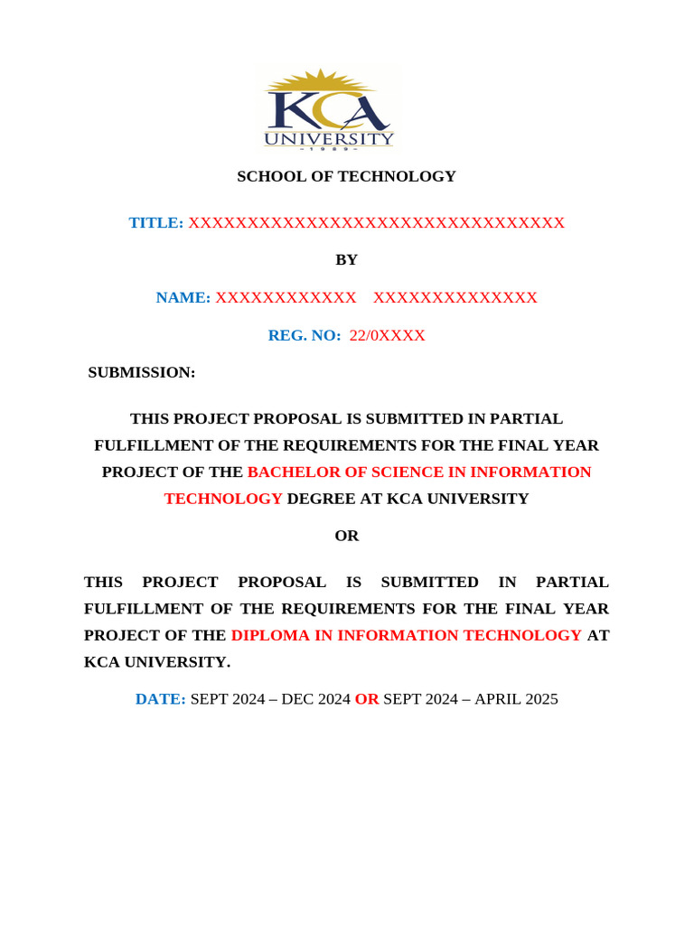 Sample Proposal Structure | PDF | Software Development Process ...