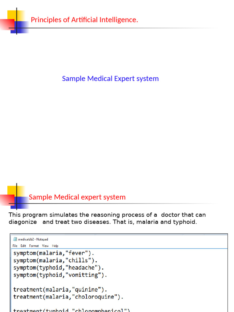 Sample Medical Expert System | PDF