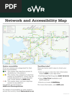 GWR Accessibility Network Map October 2024 | PDF