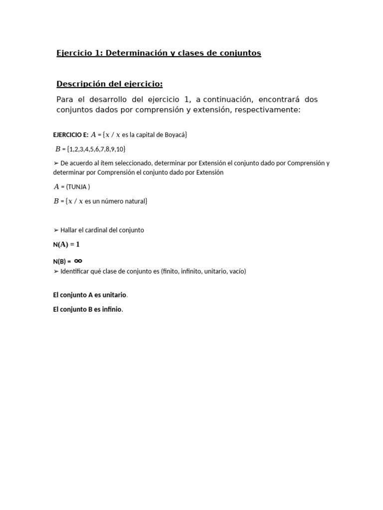 Solucion de Ejercicio 1 | PDF