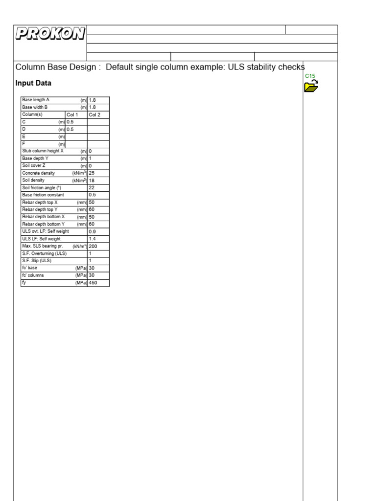 Prokon - | PDF | Beam (Structure) | Mechanics