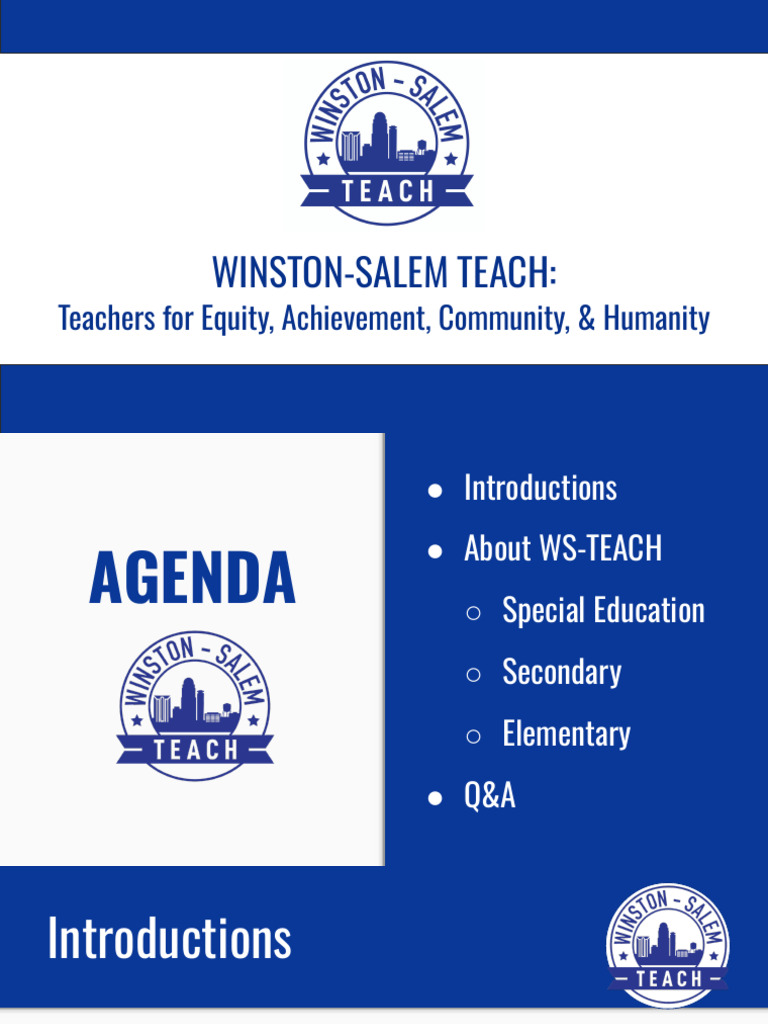 2024 WS-TEACH Virtual Information Session Slides | PDF | Cost Of Living