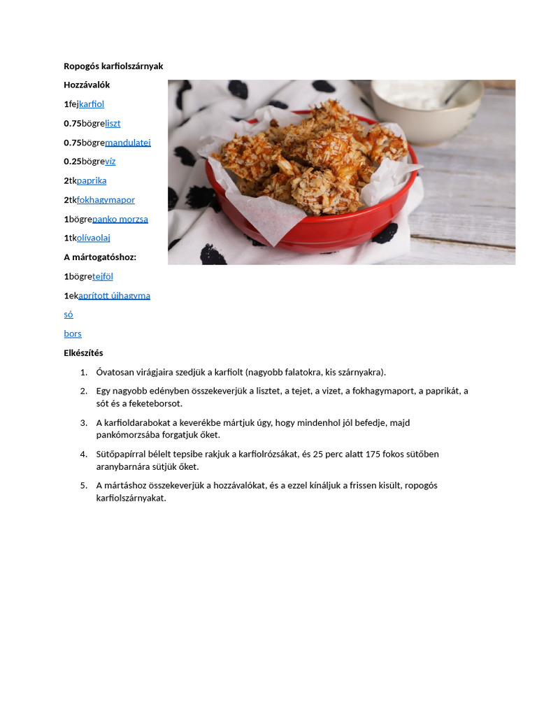 Recept 2 | PDF