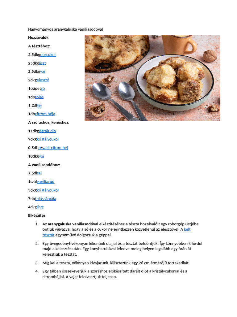 Recept 1 | PDF