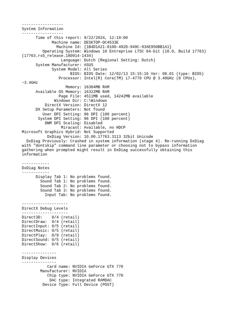 DX Log | PDF | Codec | Device Driver