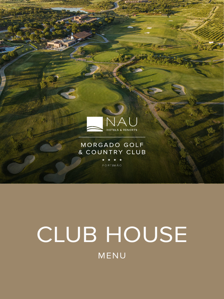 Menu do Club House: Opções Variadas | PDF | Alimentos | Culinária