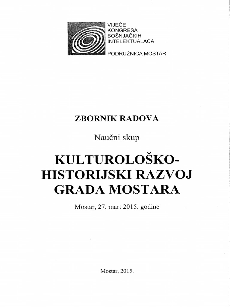 Faruk Taslidža Mostar U Doba Morejskog Rata 1684 1699 | PDF